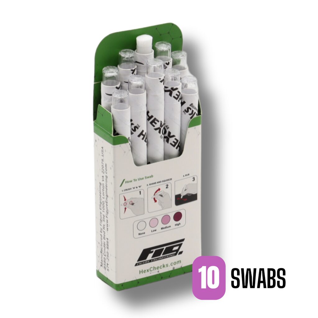 Cr6 Test Swabs Go-Packs (10 swabs) – HexChecks